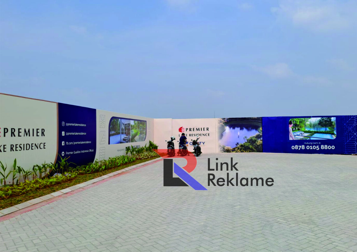 Pasang Hoarding Di Lokasi Project Anda - Link Reklame